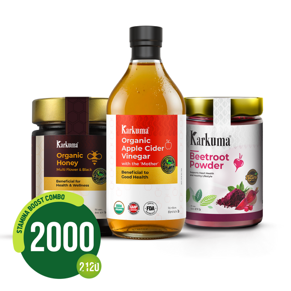 Stamina Boost Combo - Organic Nutrition Limited